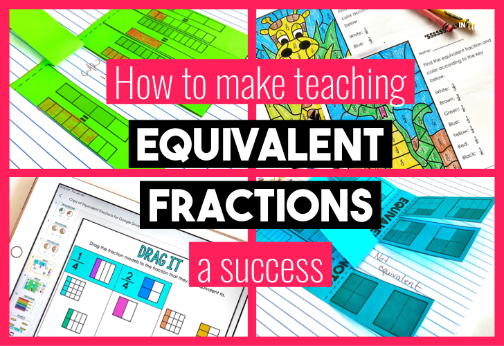 How to make teaching equivalent fractions a success – Kat Mango